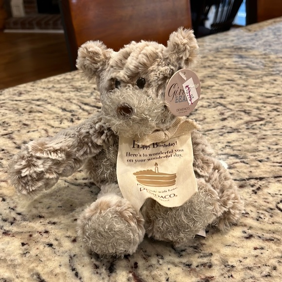 Demdaco | Toys | Nwt Happy Birthday Demdaco Teddy Bear | Poshmark